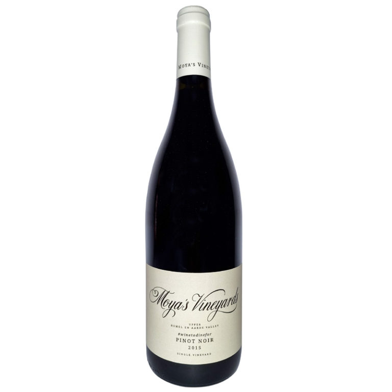 Moya’s Vineyards – Pinot Noir – Wine of the World